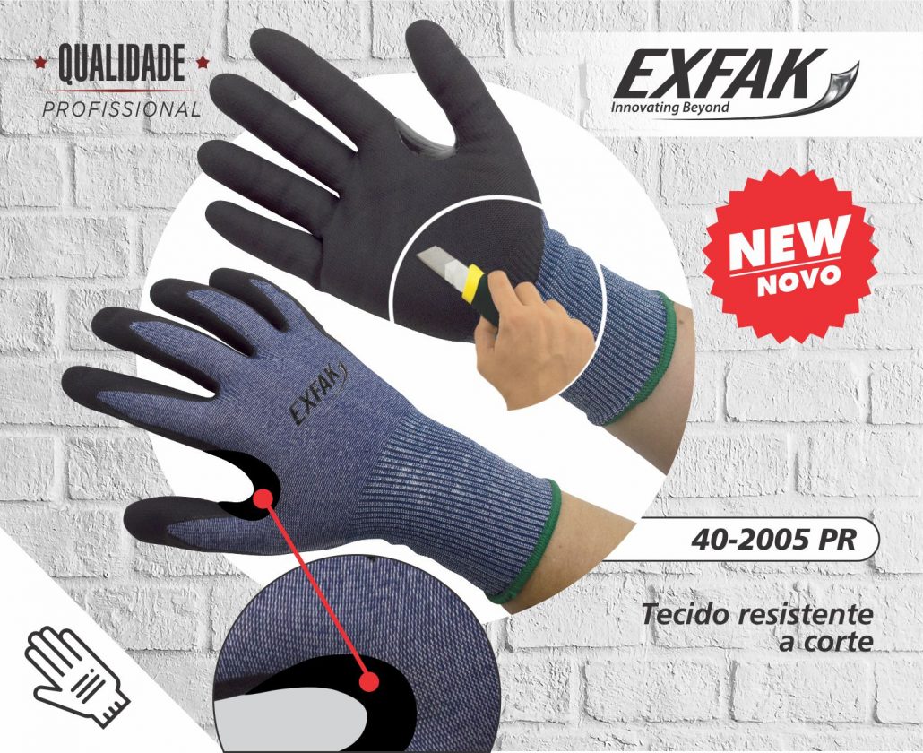 Luvas Resistentes a Corte - Exfak